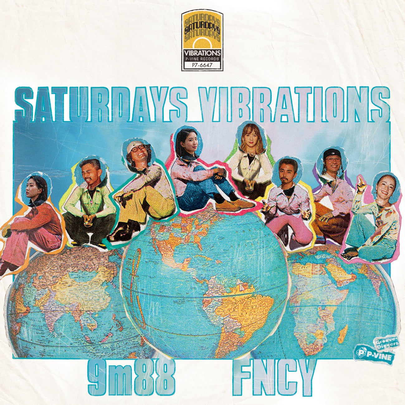 FNCY & 9m88『SATURDAYS VIBRATIONS』7inch
