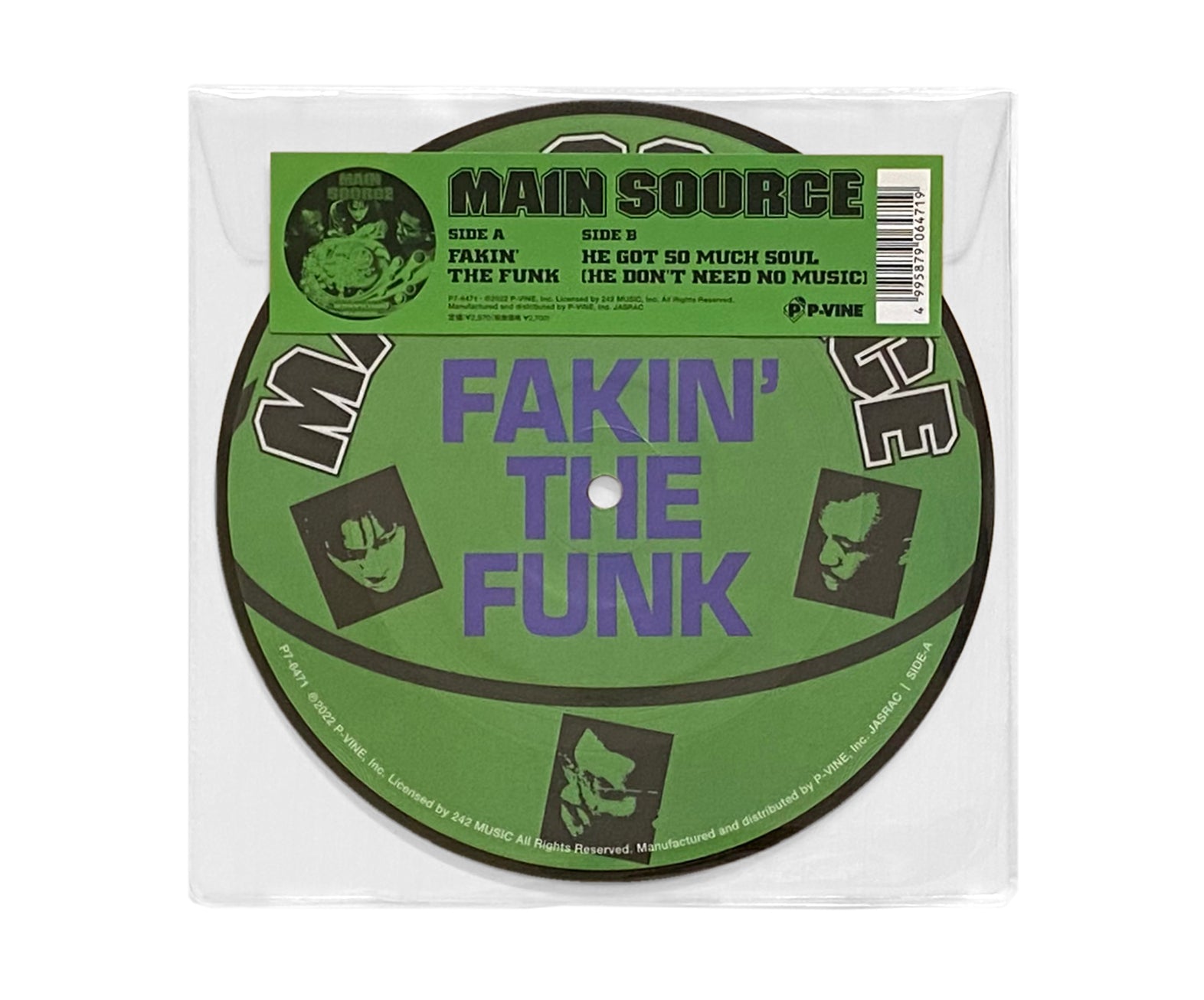 MAIN SOURCE『Fakin' The Funk / He Got So Much Soul (He Don't Need No Mu